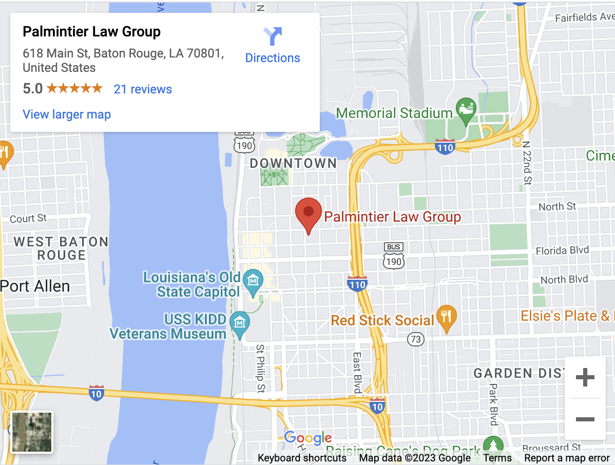 About Our Baton Rouge Personal Injury Law Firm - Palmintier, Thrower ...